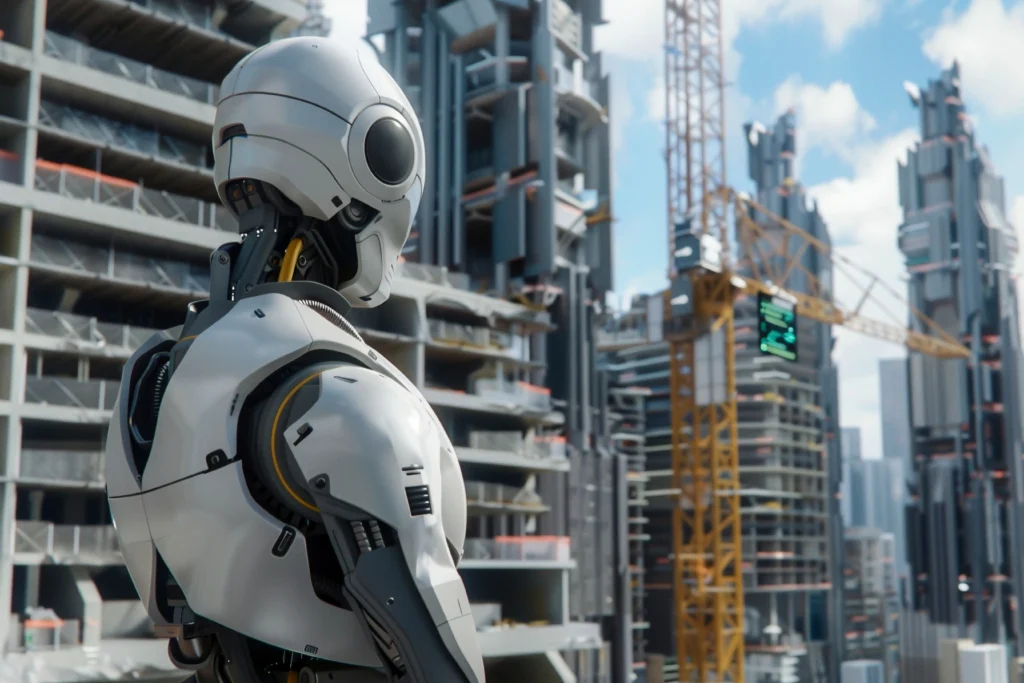 Como os Robôs com IA podem ser aplicados na Construção Civil