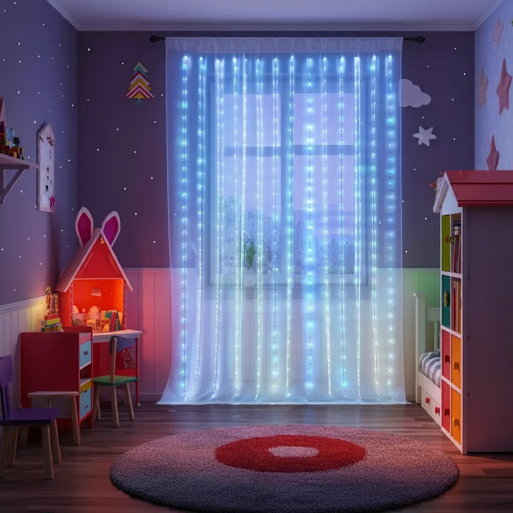 Cortina de LED: 5 Modelos para Decorar Ambientes com Estilo